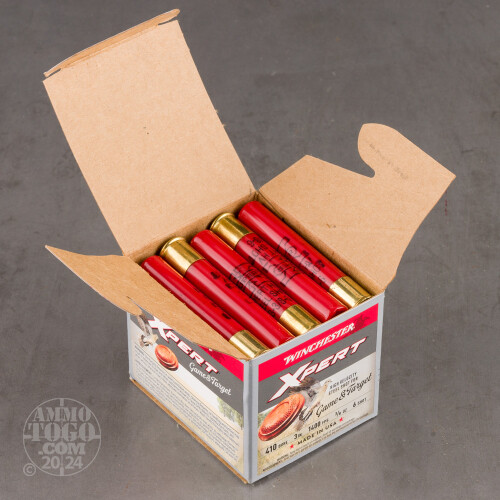 410 Gauge Ammo - 250 Rounds of 3/8 oz. #6 Shot by Winchester