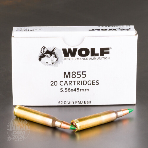 Bulk Wolf 5.56x45mm Ammo for Sale - 1000 Rounds