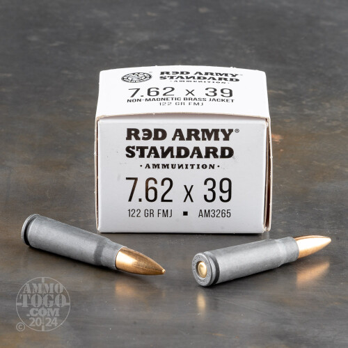 Bulk Red Army Standard 7.62X39 Ammo for Sale - 1000 Rounds