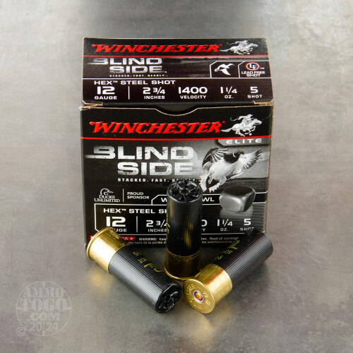 12 Gauge #5 Shot Ammo for Sale by Winchester - 25 Rounds