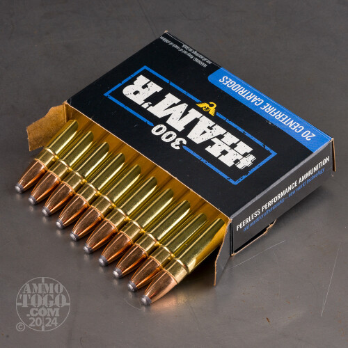 300 HAM'R Ammunition for Sale. Wilson Combat 130 Grain Soft-Point (SP ...
