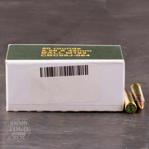 5.56x45mm Ammunition for Sale. Magtech 55 Grain Full Metal Jacket Boat ...