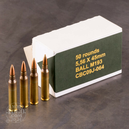 5.56x45mm Ammunition for Sale. Magtech 55 Grain Full Metal Jacket Boat ...