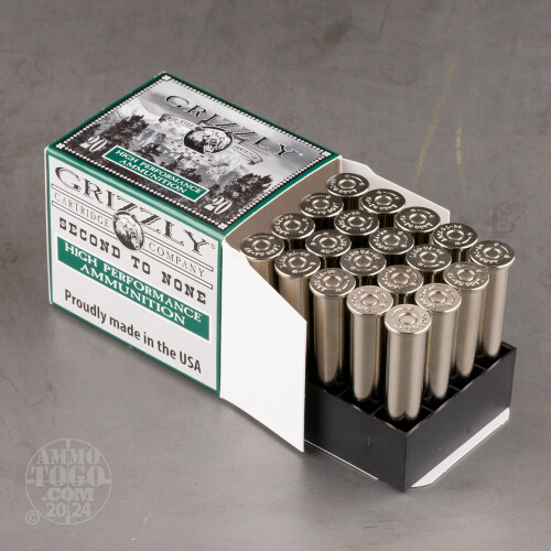 45-70 Government Ammunition for Sale. Grizzly Ammo 460 Grain Wide Flat ...