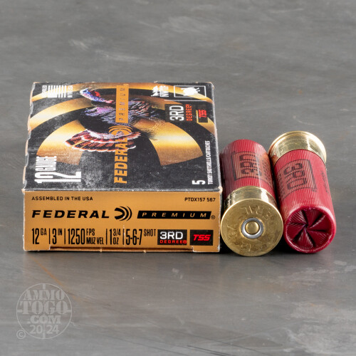 12 Gauge #5-6-7 Shot Mix Ammo for Sale by Federal - 5 Rounds