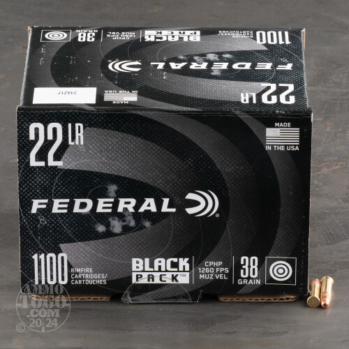 Bulk Federal 22 Long Rifle (LR) Ammo for Sale - 1100 Rounds