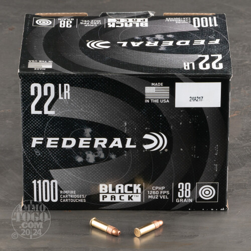 Bulk Federal 22 Long Rifle (LR) Ammo for Sale - 1100 Rounds