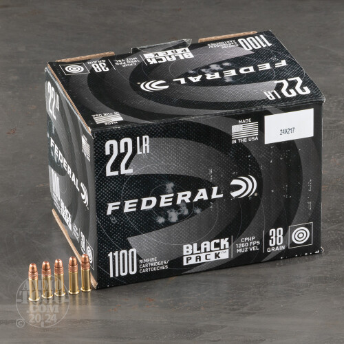 Bulk Federal 22 Long Rifle (LR) Ammo for Sale - 1100 Rounds