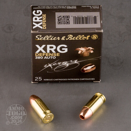 Cheap 380 Auto (ACP) ammo - Bulk Sellier & Bellot Solid Copper Hollow ...