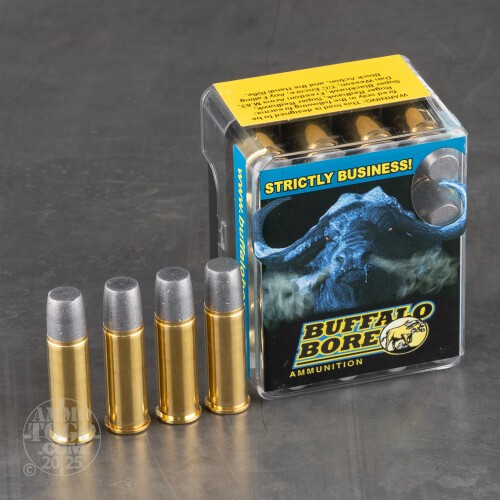 44 Magnum Hard Cast Ammo for Sale by Buffalo Bore - 20 Rounds