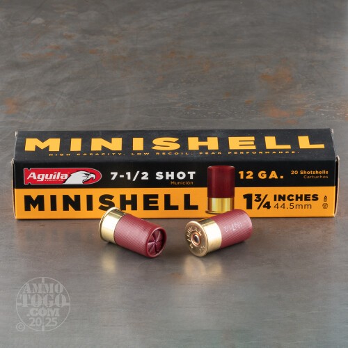 12 Gauge #7-1/2 Shot Ammo for Sale by Aguila - 100 Rounds