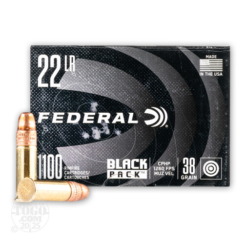 Bulk Federal 22 Long Rifle (LR) Ammo for Sale - 1100 Rounds