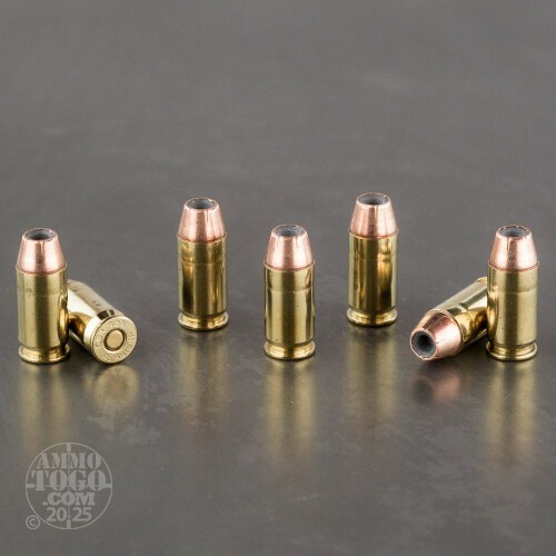 45 ACP (Auto) Ammo - 20 Rounds of 165 Grain Jacketed Hollow-Point (JHP ...