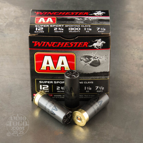 12 Gauge #7-1/2 Shot Ammo for Sale by Winchester - 25 Rounds