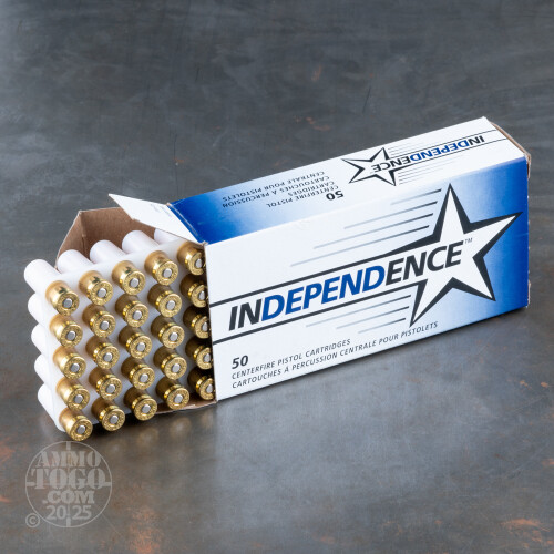 Cheap 9mm Luger (9x19) ammo - Bulk Independence Full Metal Jacket (FMJ ...