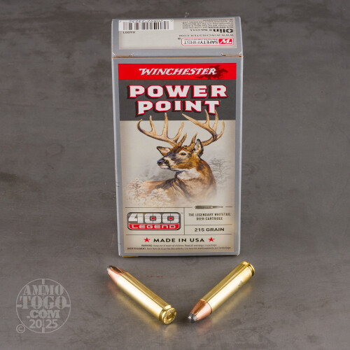 400 Legend Ammo - 20 Rounds of 215 Grain Soft-Point (SP) by Winchester