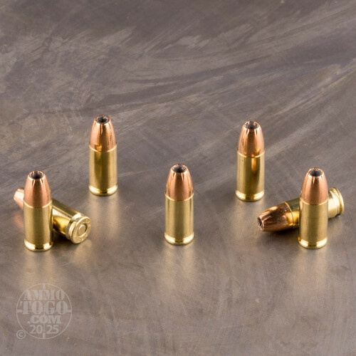 Cheap 9mm Luger (9x19) ammo - Bulk Magtech Jacketed Hollow-Point (JHP ...