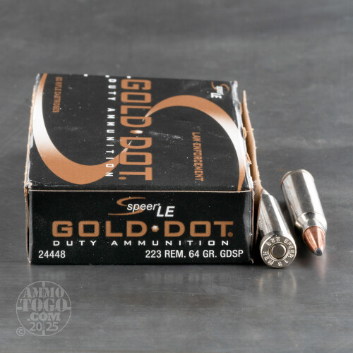 223 Remington Soft-Point (SP) Ammo for Sale by Speer - 200 Rounds