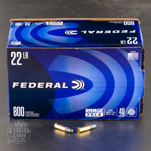 Bulk Federal 22 Long Rifle (LR) Ammo for Sale - 3200 Rounds