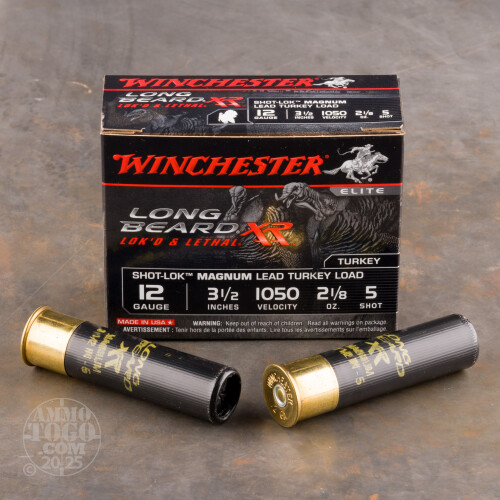 12 Gauge Ammunition for Sale. Winchester 2-1/8 oz. #5 Shot - 10 Rounds