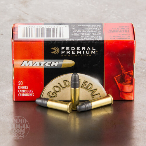 Bulk Federal 22 Long Rifle (LR) Ammo for Sale - 500 Rounds