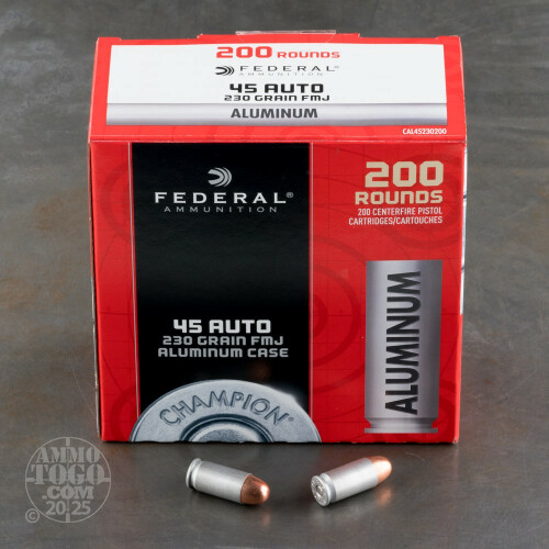 Bulk 45 ACP (Auto) Ammo by Federal for Sale - 1000 Rounds