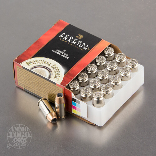 40 Smith & Wesson Jacketed Hollow-Point (JHP) Ammo for Sale by Federal ...