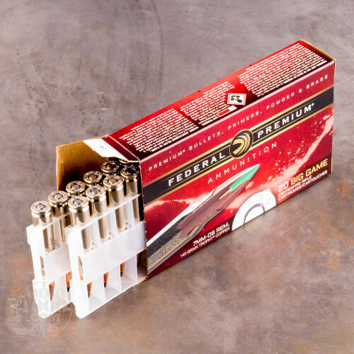 7mm-08 Remington Polymer Tipped Ammo for Sale by Federal - 20 Rounds