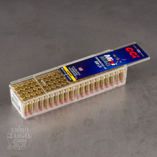 22 Long Rifle (LR) Ammo - 100 Rounds of 40 Grain Segmented Hollow Point ...