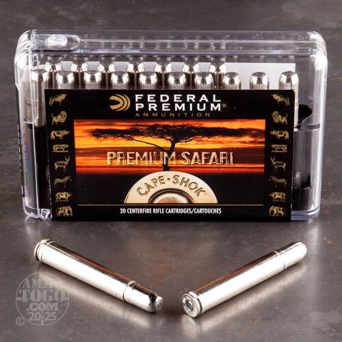 458 Winchester Mag Trophy Bonded Tip Ammo for Sale by Federal - 20 Rounds