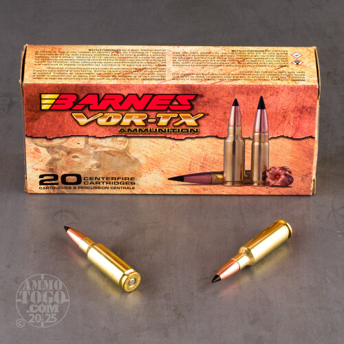 6.5 Grendel Ammo - 20 Rounds of 115 Grain Solid Copper by Barnes