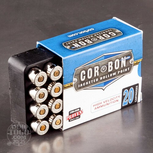 45 ACP (Auto) Ammo - 20 Rounds of 230 Grain Jacketed Hollow-Point (JHP ...