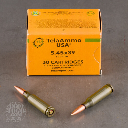 Cheap 5.45x39 Russian ammo - Bulk Tela Ammo Full Metal Jacket (FMJ) 750 ...