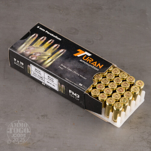 Bulk Turan 9mm Luger (9x19) Ammo for Sale - 1000 Rounds