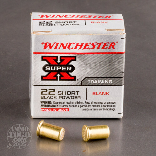 22 Short Ammo - 50 Rounds of Blanks by Winchester