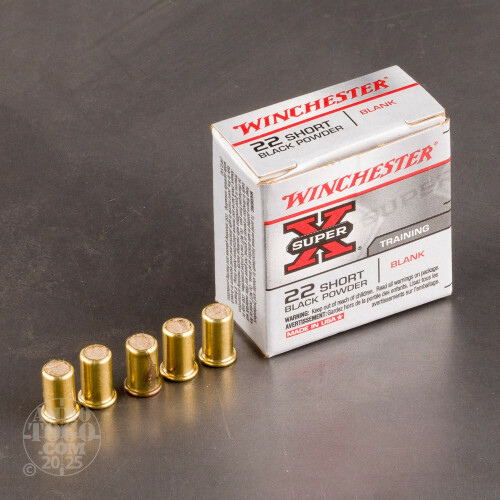22 Short Ammo - 50 Rounds of Blanks by Winchester
