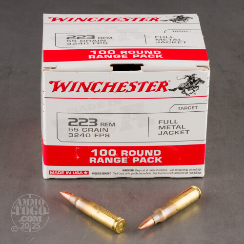 Cheap 223 Remington ammo - Bulk Winchester Full Metal Jacket (FMJ) 1000 ...