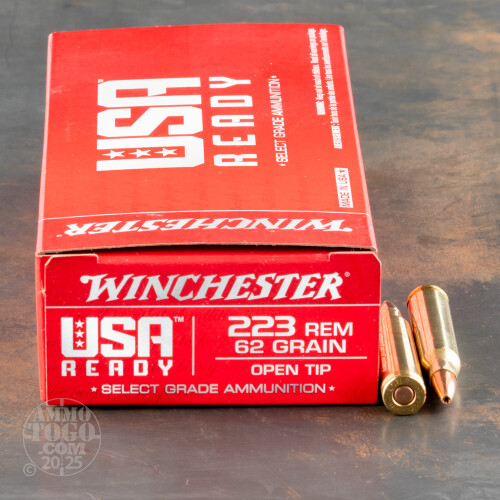 223 Remington Open Tip Ammo for Sale by Winchester - 20 Rounds 223 Remington Open Tip Ammo for Sale by Winchester - 20 Rounds