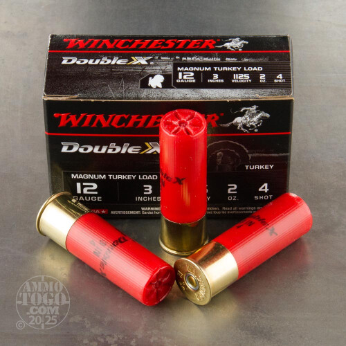 12 Gauge #4 Shot Ammo for Sale by Winchester - 100 Rounds