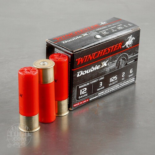 12 Gauge Ammunition for Sale. Winchester 2 oz. #6 Shot - 10 Rounds