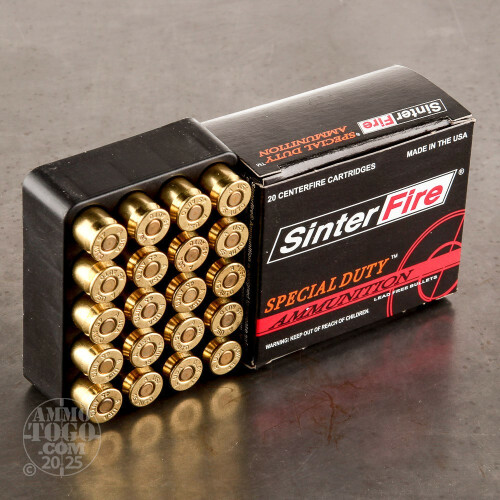 45 ACP (Auto) Ammunition for Sale. SinterFire 155 Grain Jacketed Hollow ...