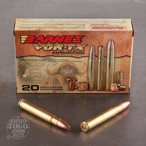 416 Remington Magnum Ammo - 20 Rounds of 400 Grain TSX by Barnes
