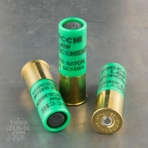 12 Gauge Less-Lethal Ammo for Sale by Fiocchi - 3 Rounds