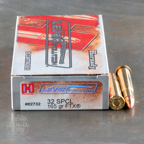 32 Winchester Special Ammo - 20 Rounds of 165 Grain Flex Tip (FTX) by ...