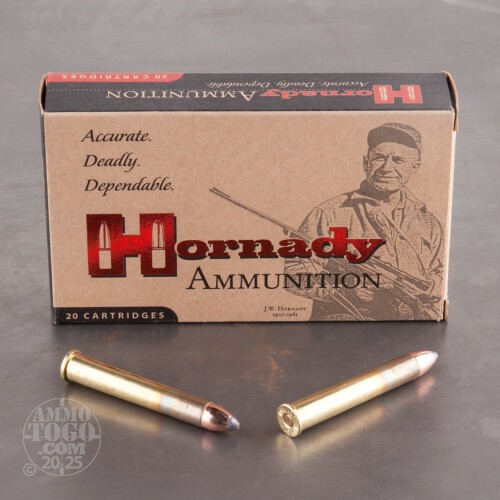 .405 WINCHESTER Ammo - 20 Rounds of 300 Grain Soft-Point (SP) by Hornady