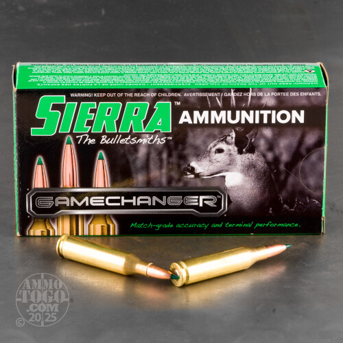 243 Winchester Ammo - 20 Rounds of 90 Grain Polymer Tipped by Sierra ...
