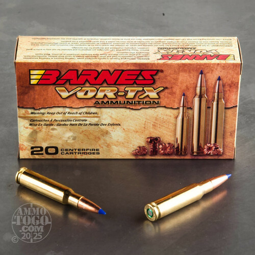 308 Winchester (7.62X51) Ammo - 20 Rounds of 168 Grain TTSX by Barnes