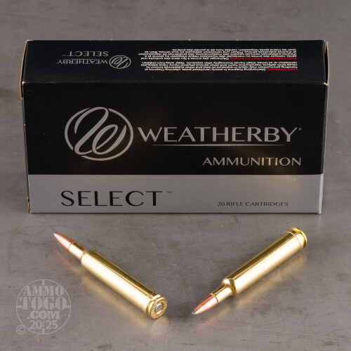 .240 Weatherby Ammo - 20 Rounds of 100 Grain Soft-Point (SP) by ...