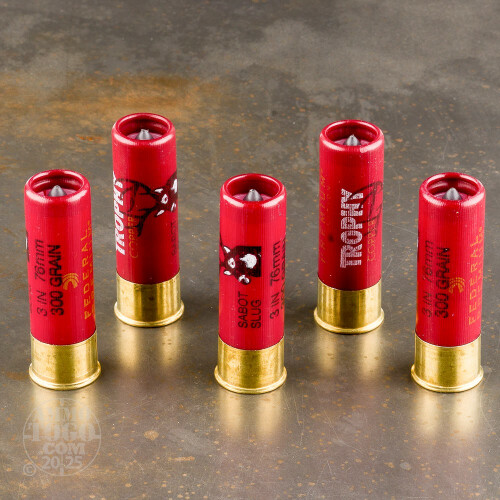 12 Gauge Sabot Slug Ammo for Sale by Federal - 5 Rounds