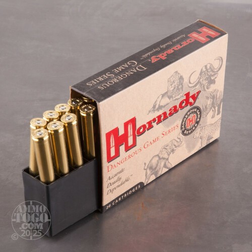 416 Remington Magnum Ammo - 20 Rounds of 400 Grain DGX by Hornady